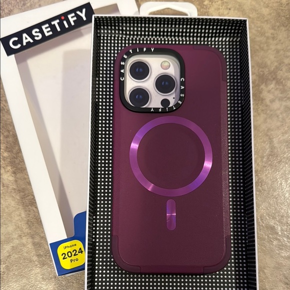 Casetify | Cell Phones & Accessories | Casetify Purple Magsafe Iphone Case | Poshmark